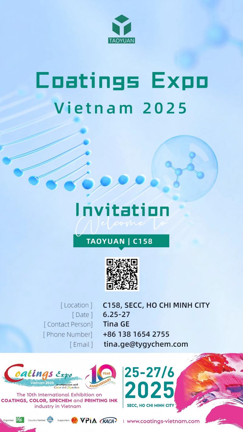 Meet us on Coatings Expo Vietnam 2025 - Shanghai Taoyuan Cobalt Co., Ltd.